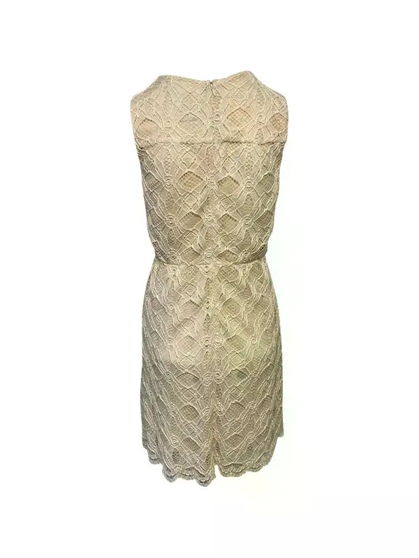 Anna Sui Asymmetric Lace Dress