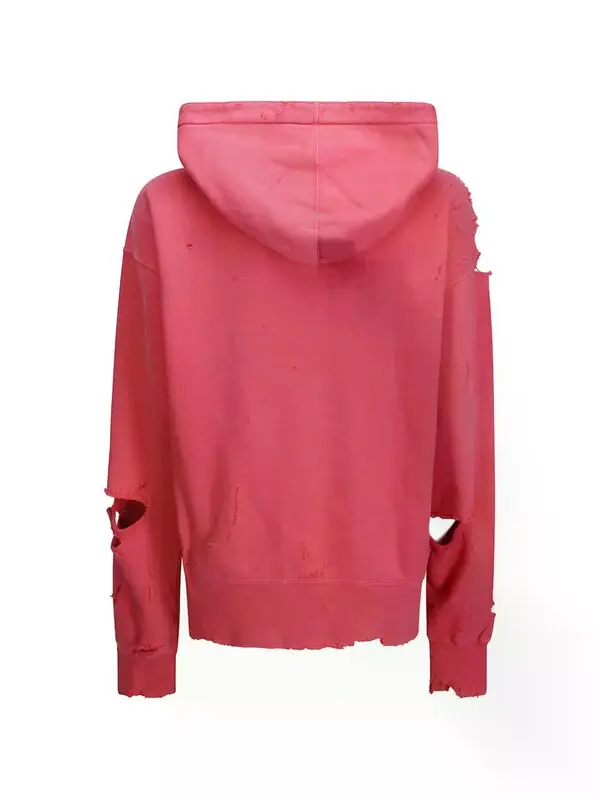 KURO Distressed Washed Hoodie