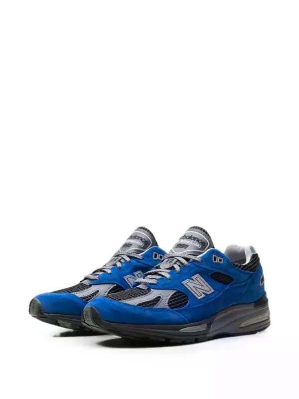 NEW BALANCE 991v2 Lace-up Sneakers - Blue