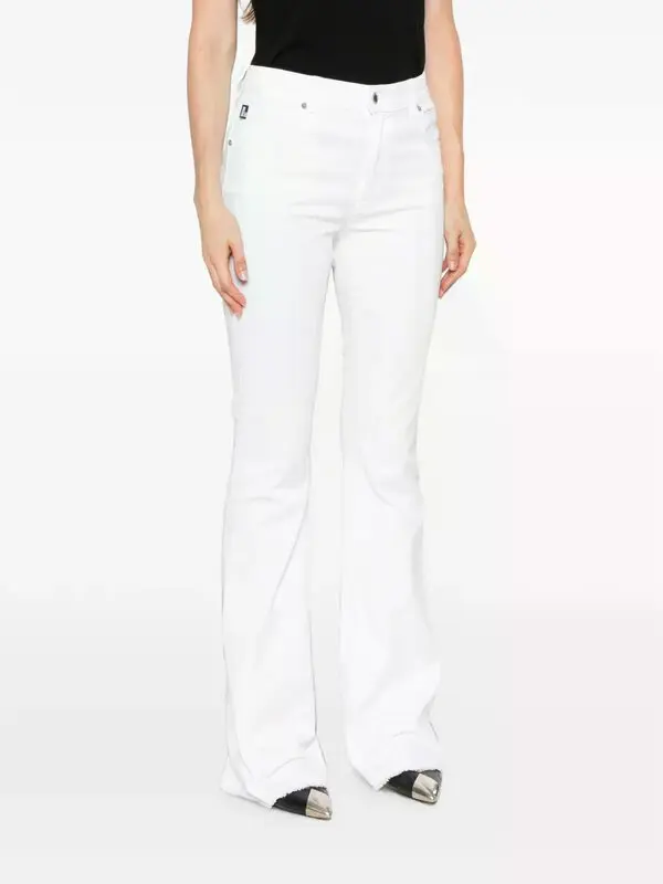 Moschino Raw-cut Flared Jeans