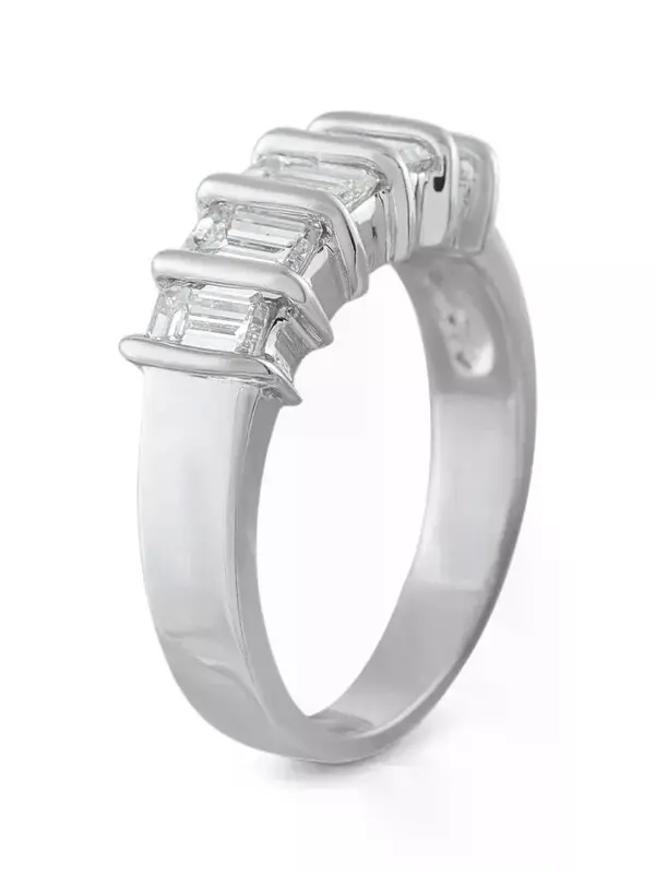 LB EXCLUSIVE 1.25 Carat Emerald-cut Diamond Ring In 14k White Gold