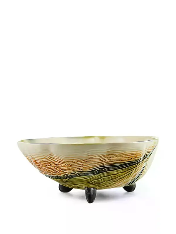 BORDALLO PINHEIRO Shell-motif Footed Bowl
