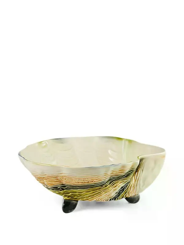 BORDALLO PINHEIRO Shell-motif Footed Bowl