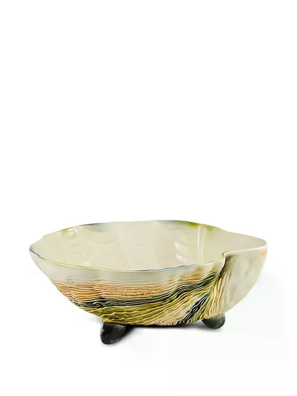 BORDALLO PINHEIRO Shell-motif Footed Bowl - Neutrals