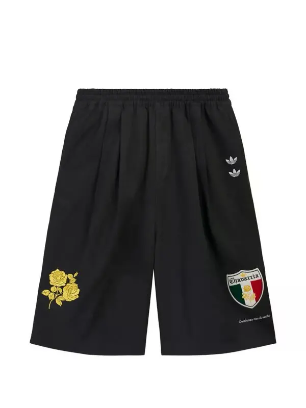 WILLY CHAVARRIA X Adidas Logo-patch Twill Shorts