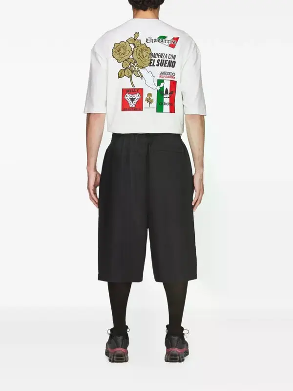 WILLY CHAVARRIA X Adidas Logo-patch Twill Shorts