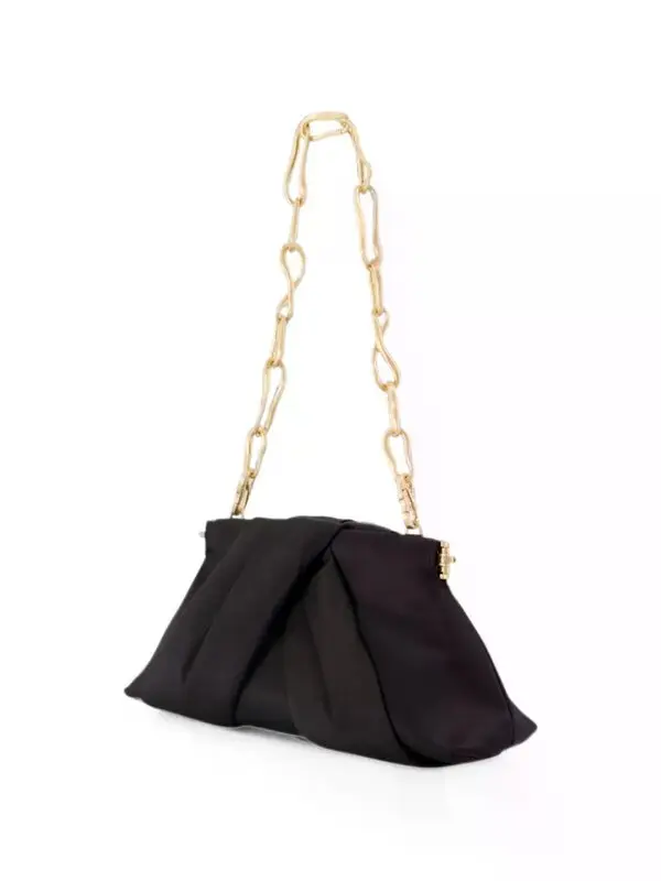 Cult Gaia Lia Mini Knotted Shoulder Bag - Black