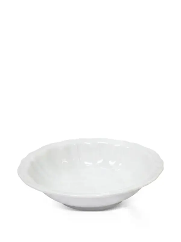 GINORI 1735 Antico Doccia Fluted Bowl - White