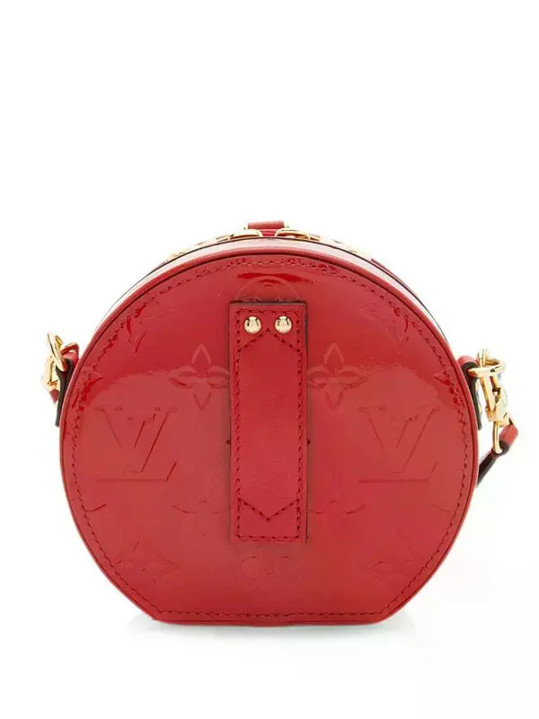 LOUIS VUITTON 2019 Monogram Vernis Boite Chapeau Shoulder Bag