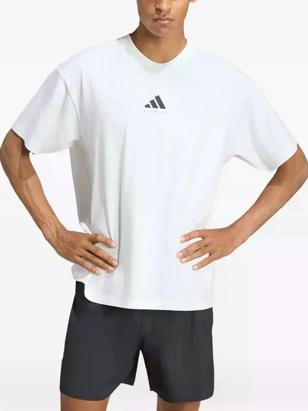 Adidas Category Graphic-print T-shirt - White