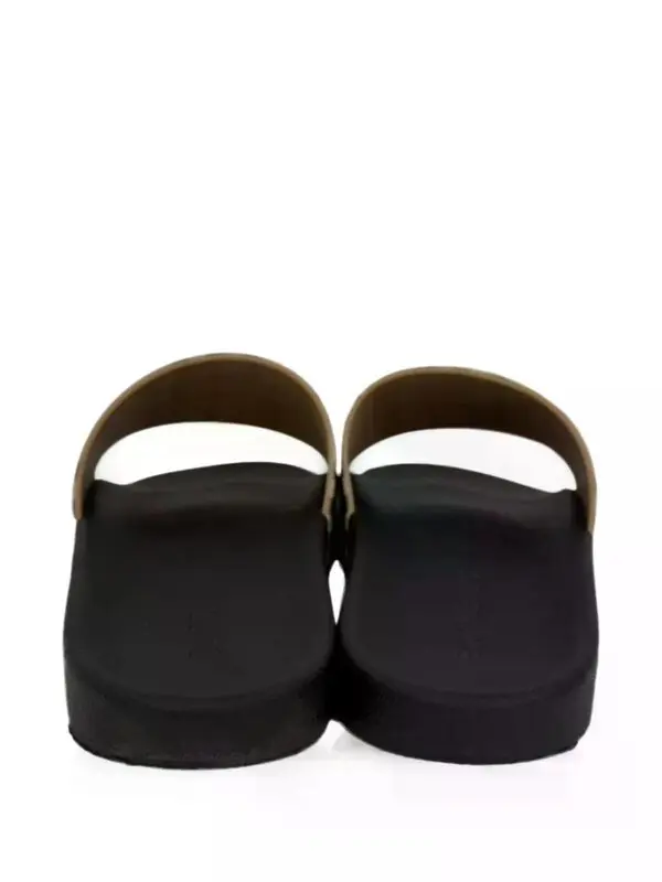 Burberry Check-print Slide Sandals