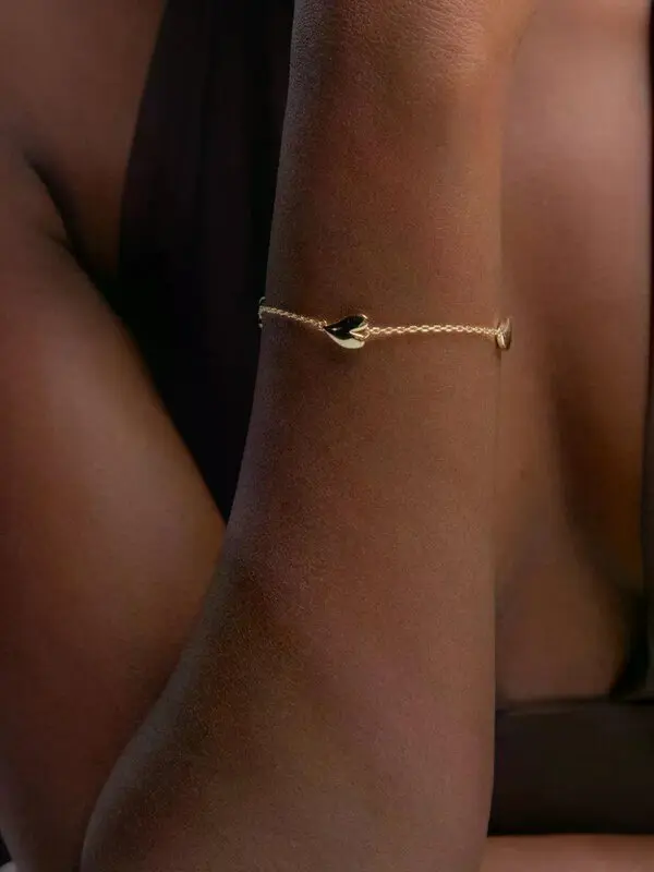 YOJ Mini Love Heart Chain Bracelets