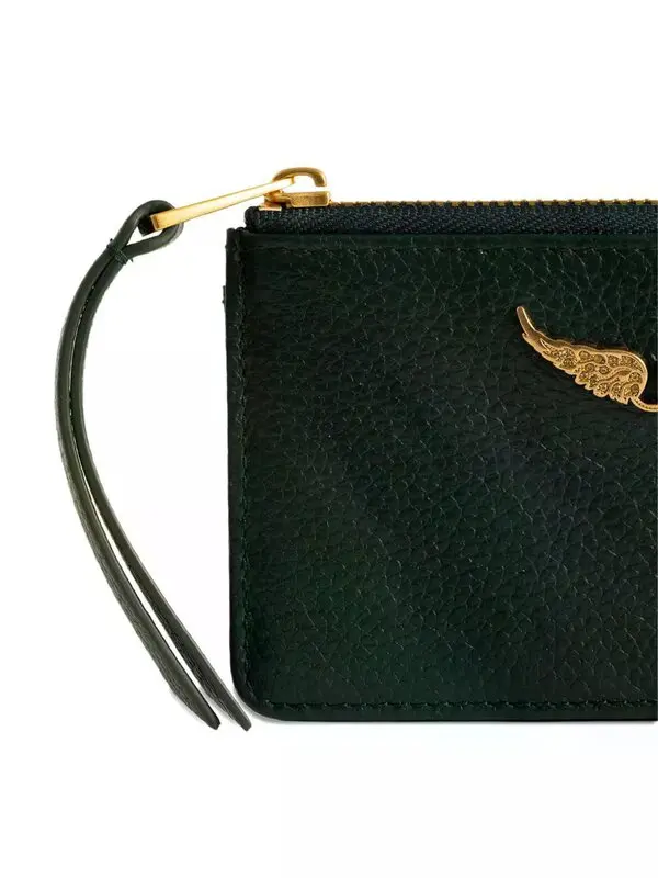 Zadig&Voltaire Zv Grained Leather Cardholder