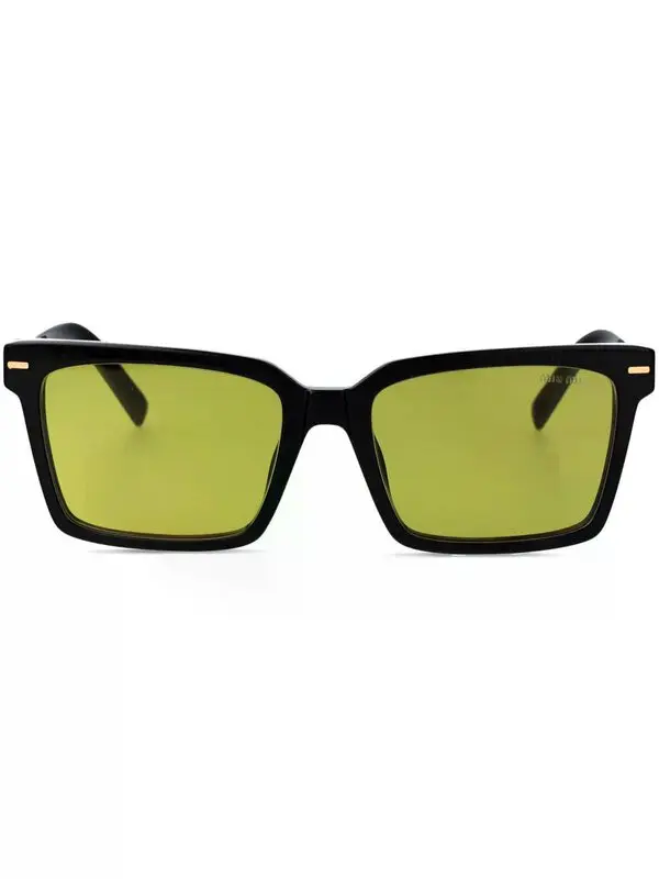 Miu Miu Rectangle-frame Sunglasses