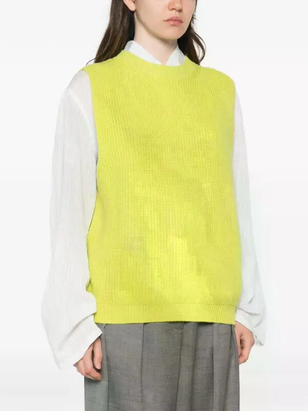 Liviana Conti Ribbed-knit Vest