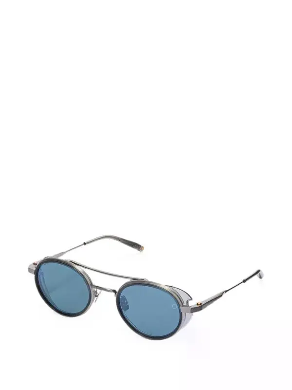 AKONI Astria Round-frame Sunglasses