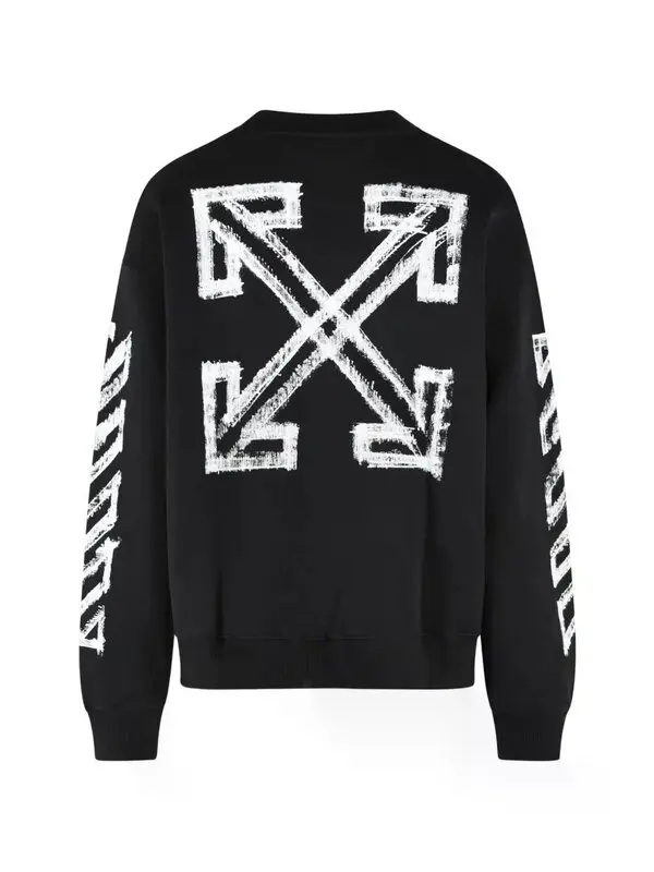 Off-White Motion Arrow Logo-print Sweatshirt