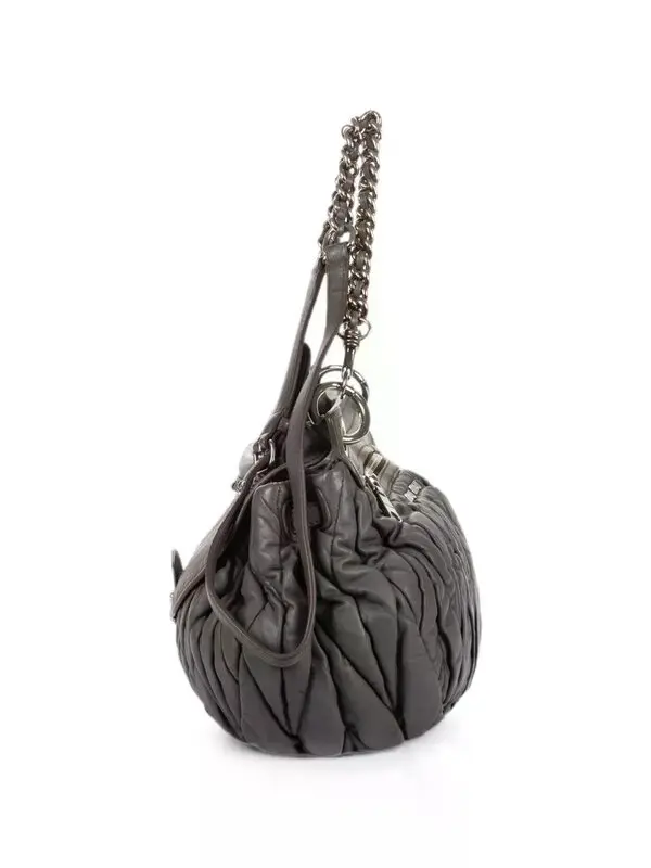 Miu Miu Coffer Matelassé Tote Bag