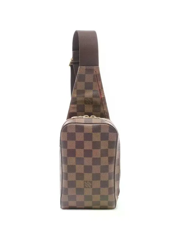 LOUIS VUITTON 2004 Geronimos Body Bag - Brown