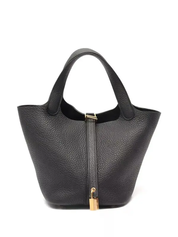 Hermès Picotan Lock Pm Tote Bag - Black