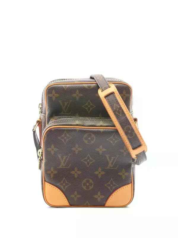 LOUIS VUITTON 2005 Monogram Amazon Shoulder Bag - Brown