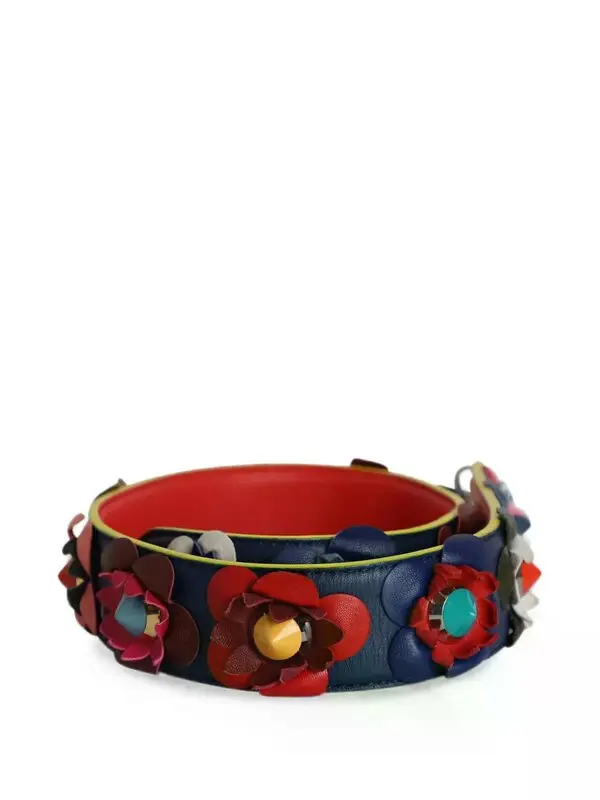 Fendi Flowerland Strap You Shoulder Strap