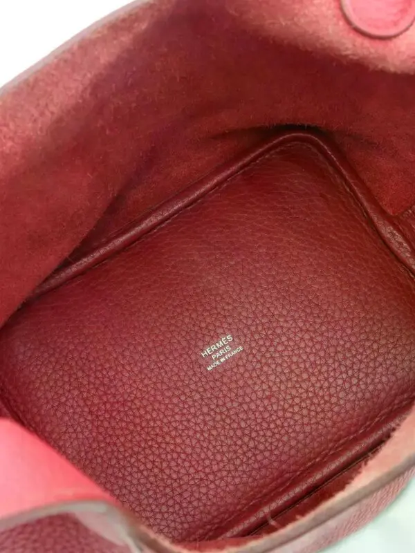 Hermès 2015 Picotin Lock Pm Tote Bag - Red