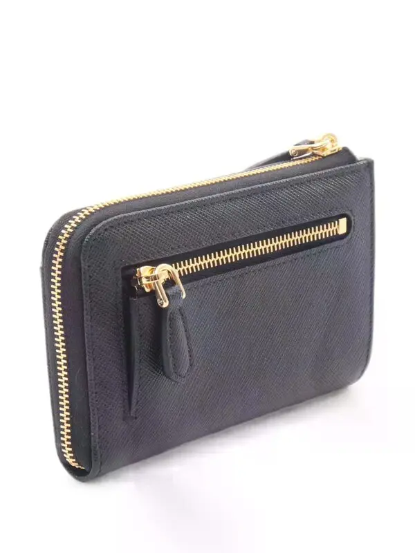 Prada 2020s Saffiano Leather Coin Purse