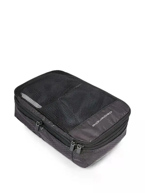 PIQUADRO Mesh Panelled Logo-print Packing Cube
