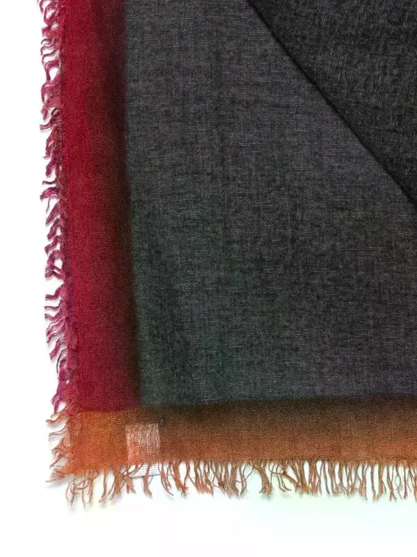 Faliero Sarti Kamala Fringed Gradient-effect Scarf