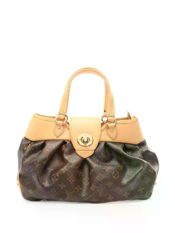 LOUIS VUITTON 2009 Pm Boetie Monogram Tote Bag - Brown