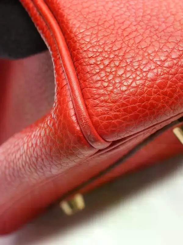 Hermès 2004 35 Birkin Tote Bag - Red