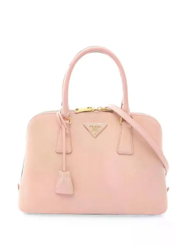 Prada 2000s Saffiano Lux Handbag - Pink