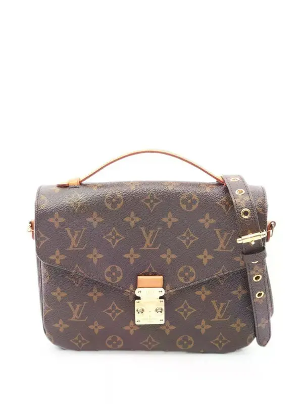 LOUIS VUITTON 2016 Monogram Pochette Métis Mm Handbag