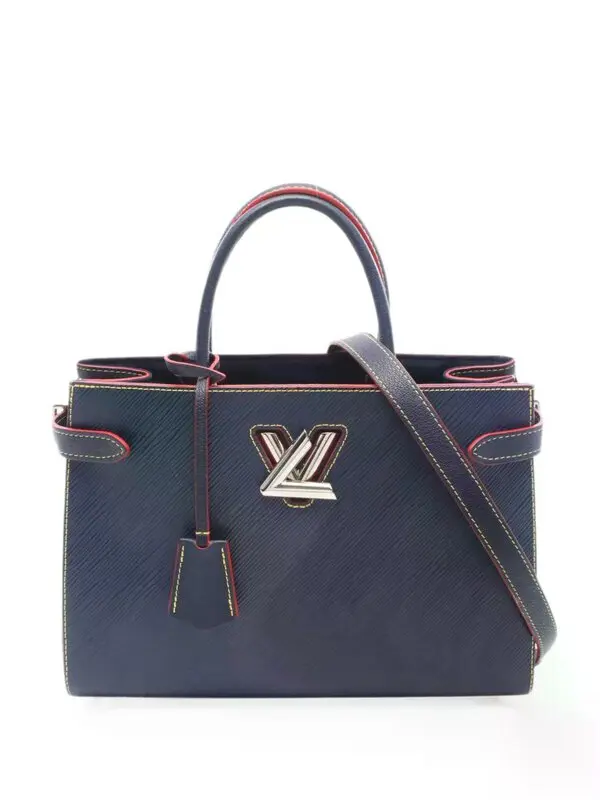 LOUIS VUITTON 2017 Twist Epi Two-way Handbag - Blue