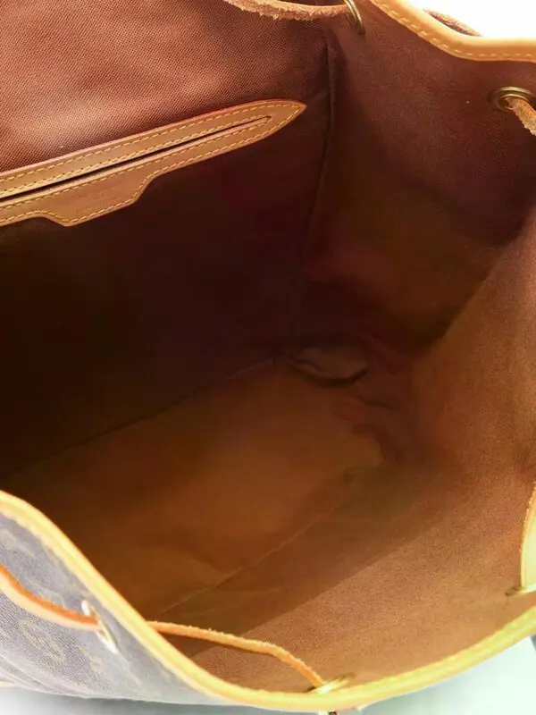 LOUIS VUITTON Montsouris Gm Monogram Canvas Backpack - Brown