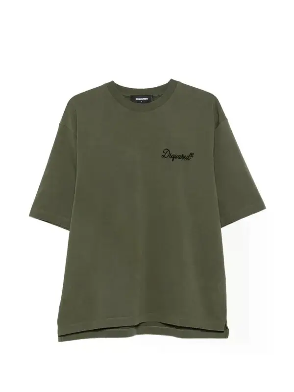 Dsquared2 Logo-embroidered T-shirt