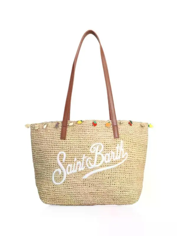 MC2 SAINT BARTH Logo-embroidered Shoulder Bag