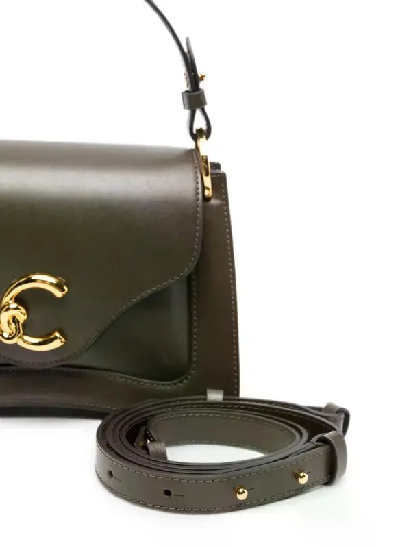 COCCINELLE Logo-plaque Leather Tote Bag