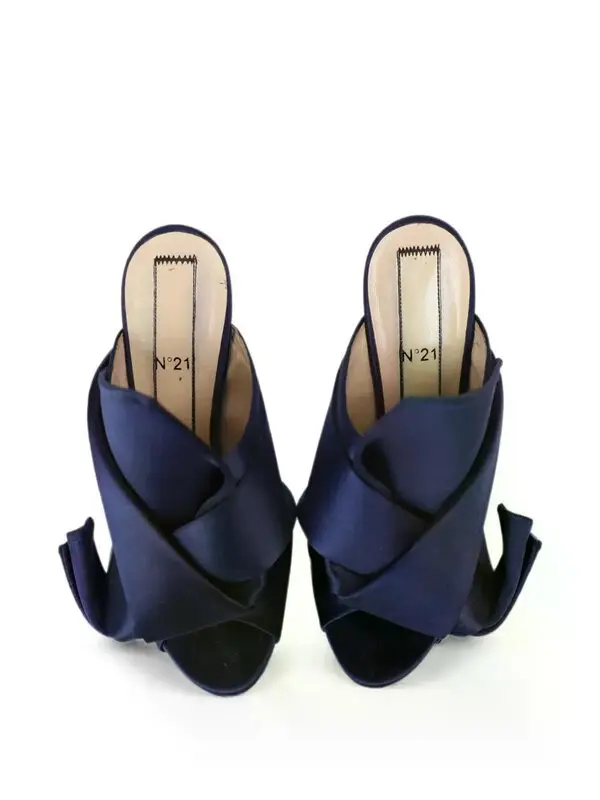 N°21 Satin Knot Mules