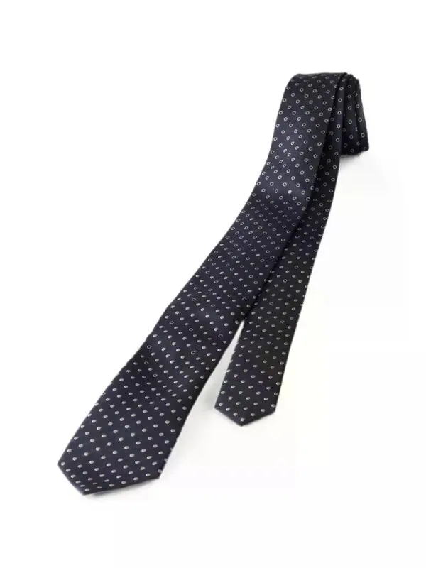 Prada Silk Neck Tie - Blue