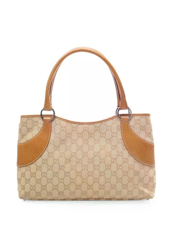 Gucci Gg Canvas Tote Bag - Neutrals