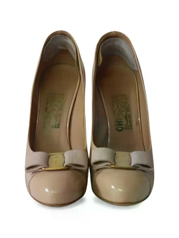 FERRAGAMO Vara Bow Platform Pumps