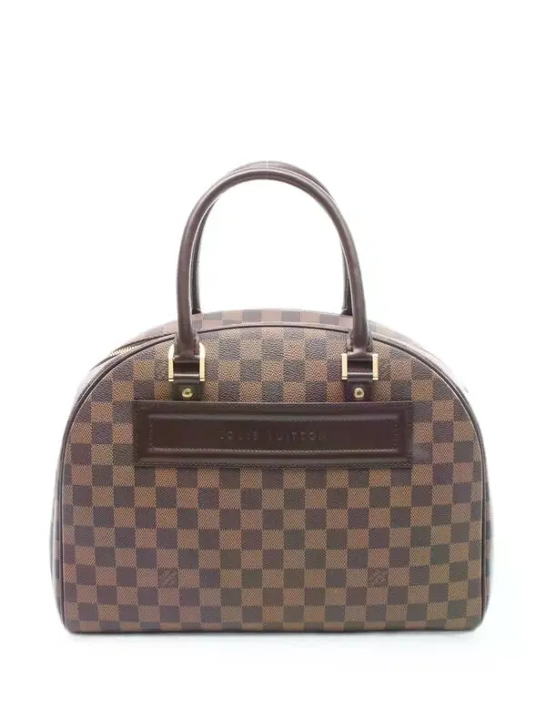 LOUIS VUITTON 2001 Nolita Damier Ebene Tote Bag