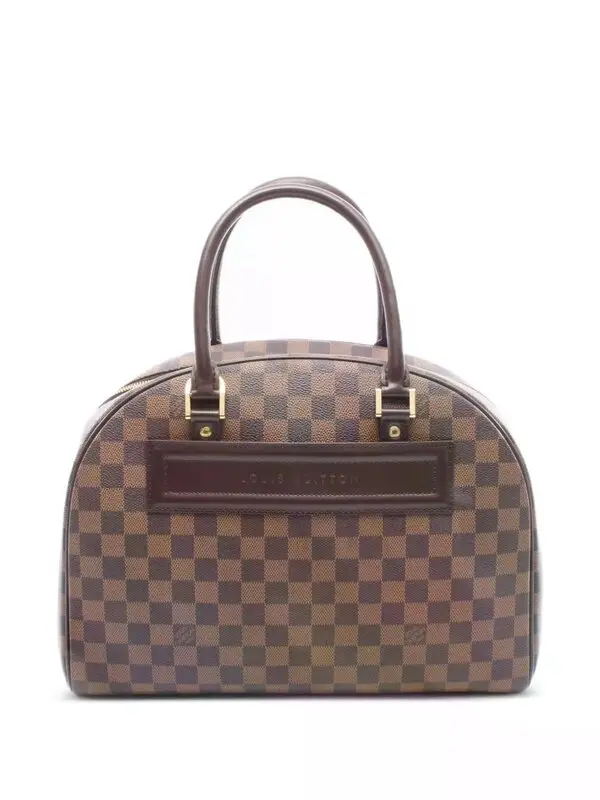 LOUIS VUITTON 2001 Nolita Damier Ebene Tote Bag