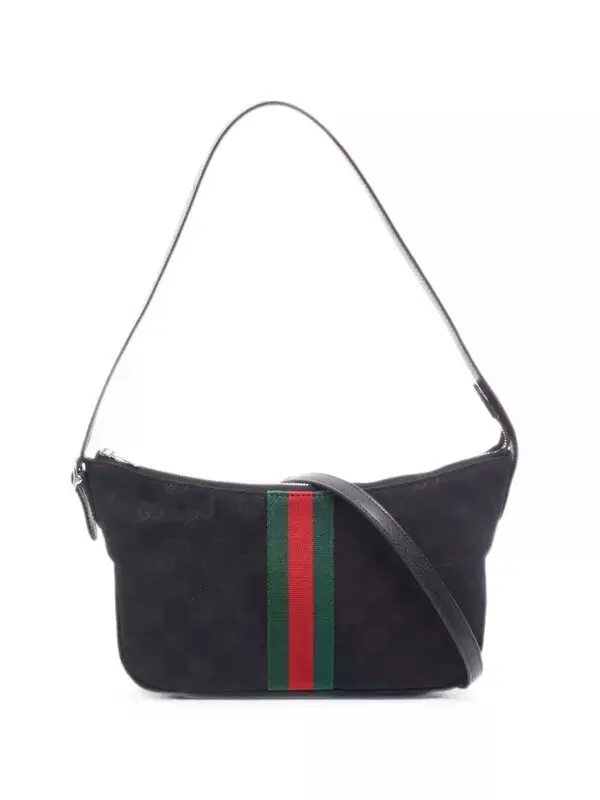 Gucci Gg Small Lunetta Shoulder Bag - Black