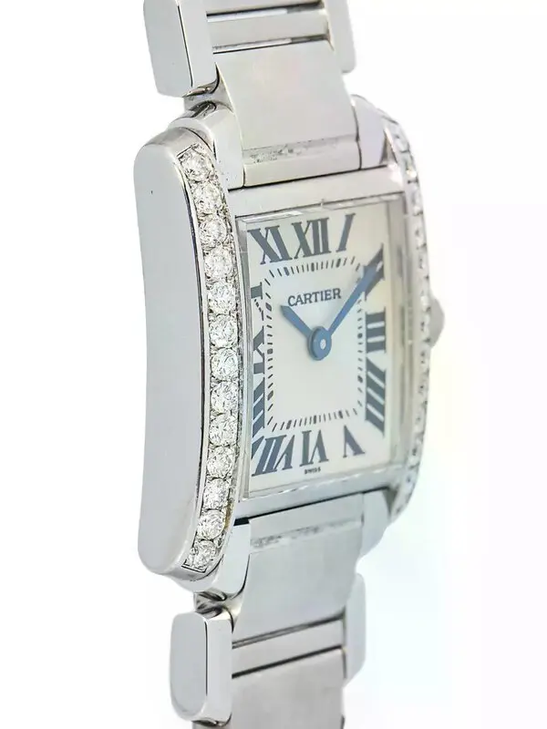 Cartier Tank Française Diamond Watch