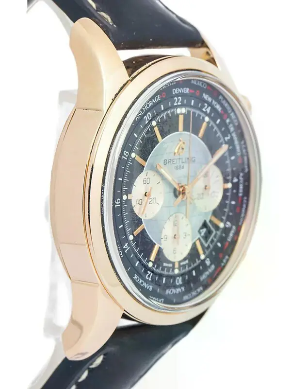 Breitling Transocean Unitime Chronograph Watch