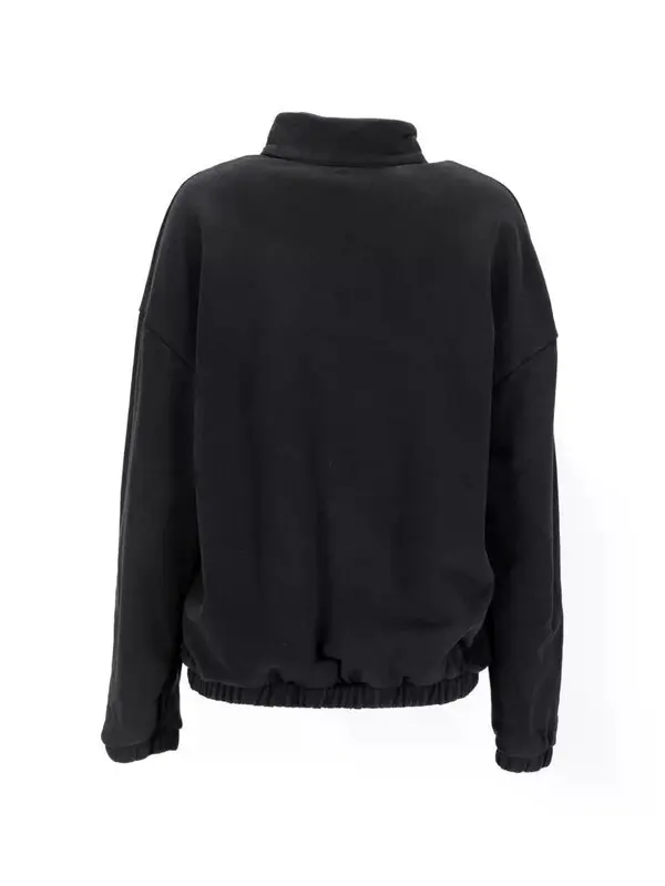 TOTEME Half-zip Cotton Sweatshirt