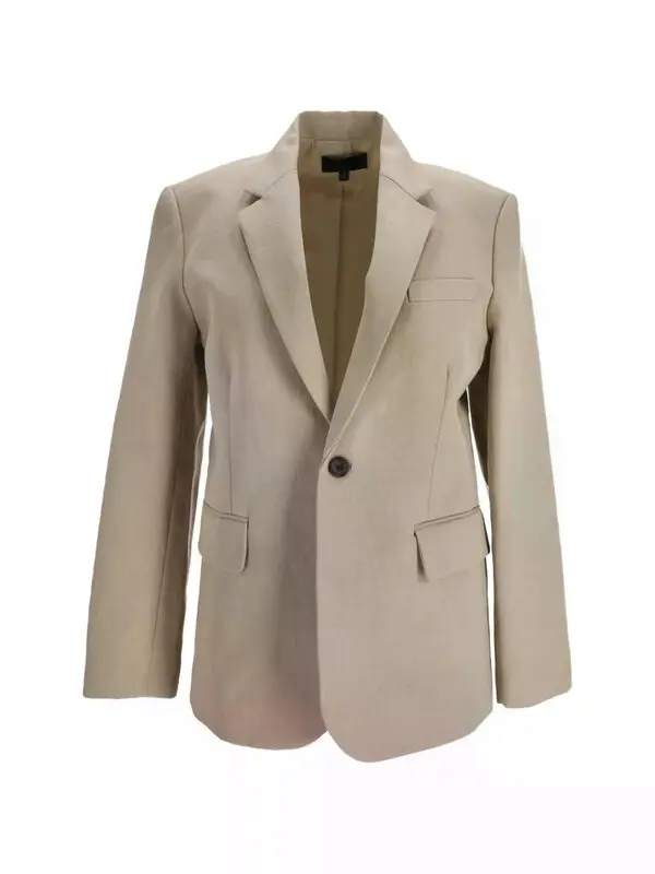 NILI LOTAN Francoise Notch-lapels Blazer - Neutrals